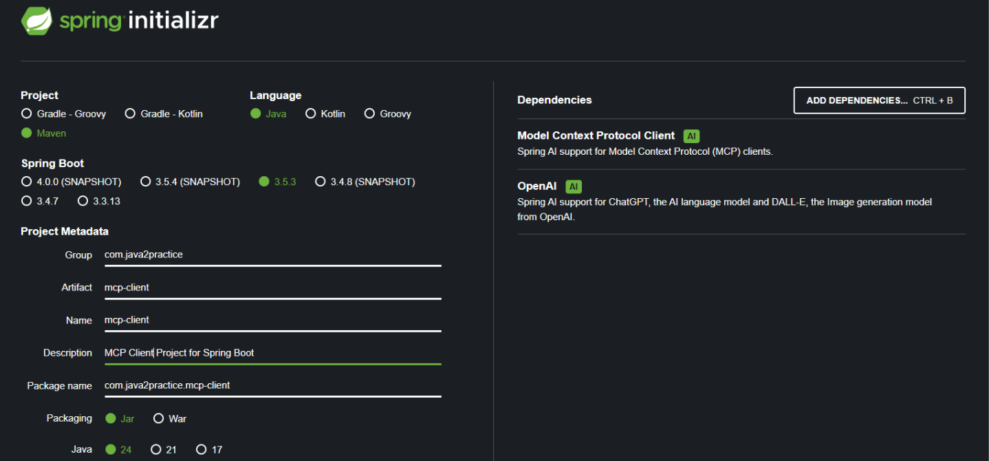 Building a Spring Boot MCP Client – Java2practice